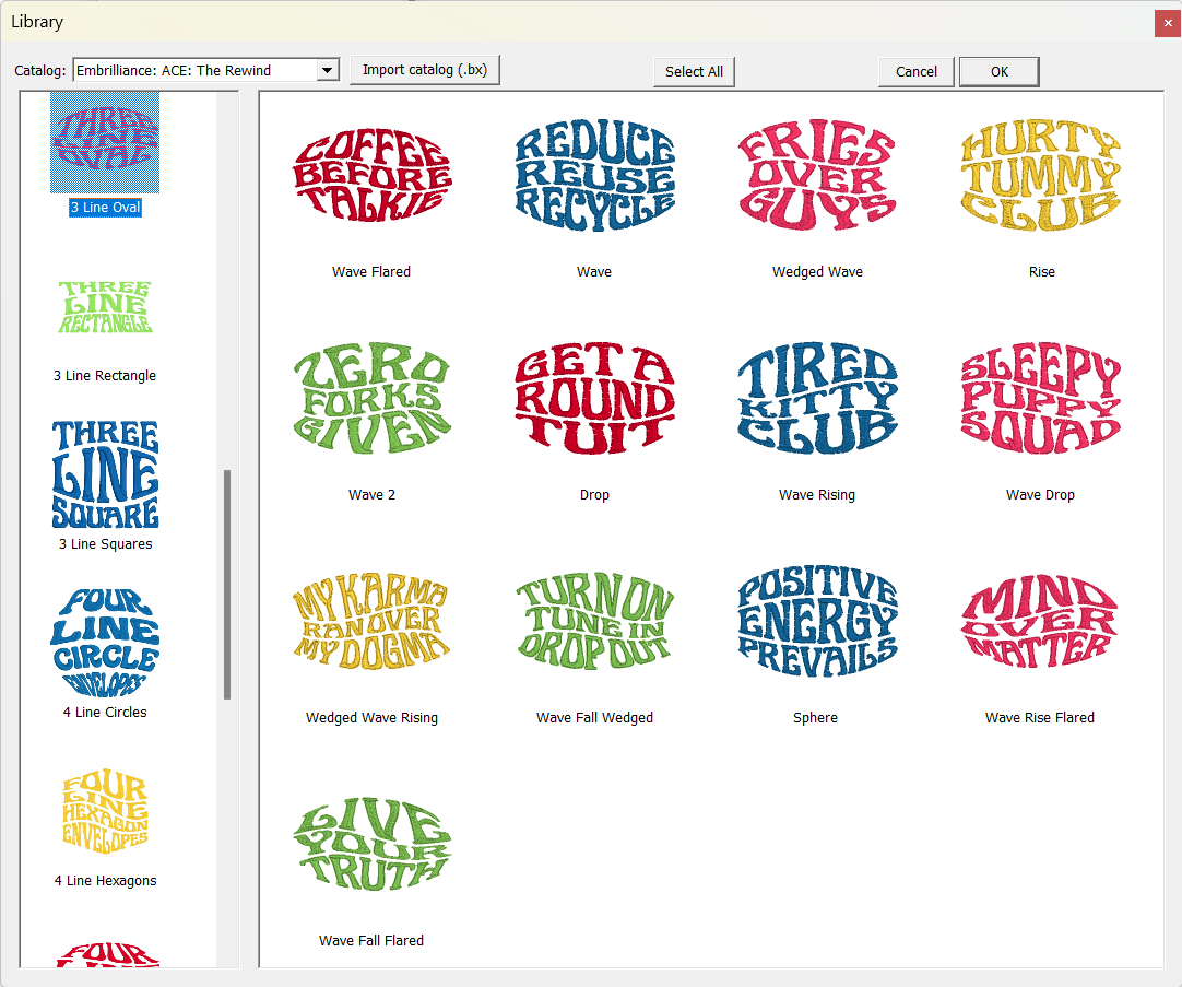 The Rewind – Announcing a new Embrilliance Font & Template Collection ...