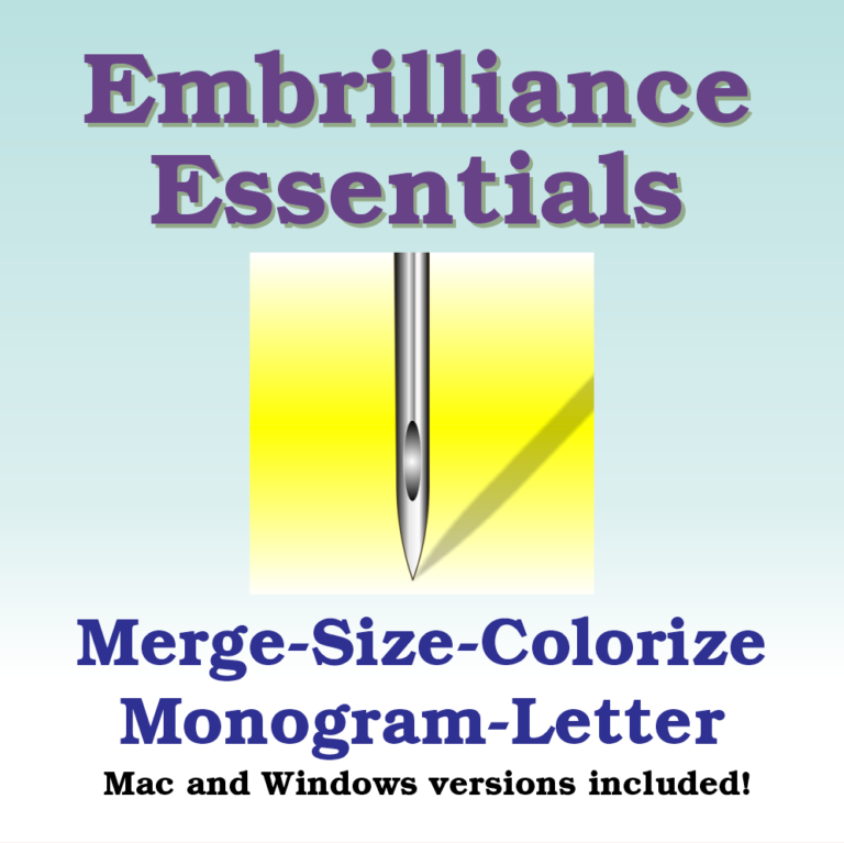 Embrilliance Embroidery Software