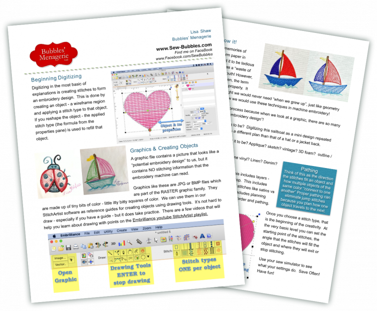 Beginning Digitizing Class