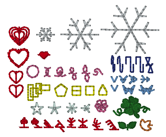 Motif library UPD – Embrilliance Embroidery Software