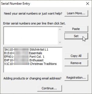 Platform Serial Numbers