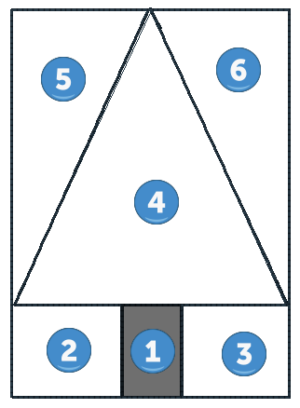 Paper Pieced Holiday Tree: A Machine Embroidered Quilting Design ...